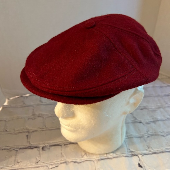 TLS CLASSIC | Accessories | Vintage Tls Classic Usa Made Burgundy Wool ...